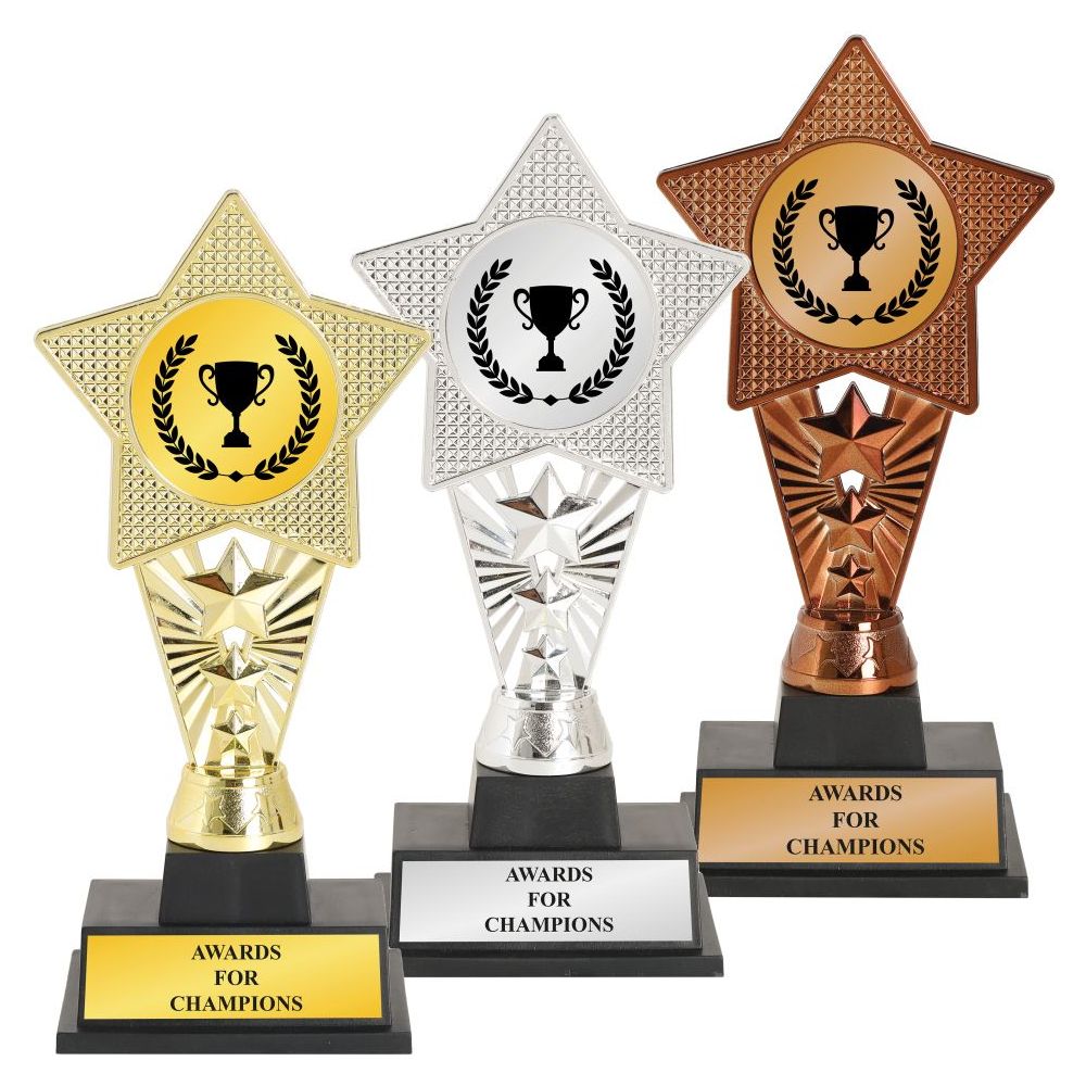 Economy Trophy 19555 - Medal Supplier | Award Ribbon | Engravable ...